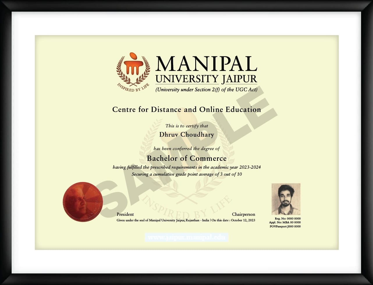 Online B.Com Course in US | Best Online B.Com College | Online Manipal