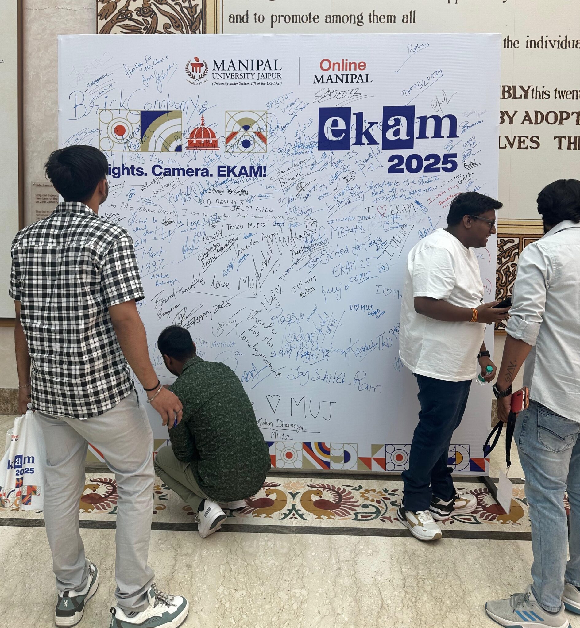 EKAM 2025: Connecting virtual learners with real experiences at MUJ ...