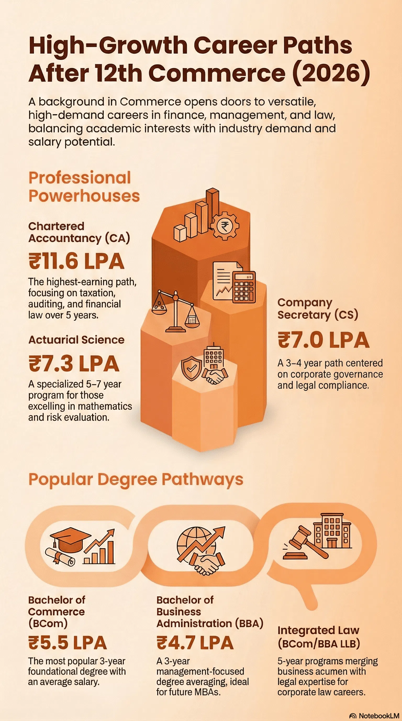 Best Courses After 12th Commerce in 2026 with Salary Insights